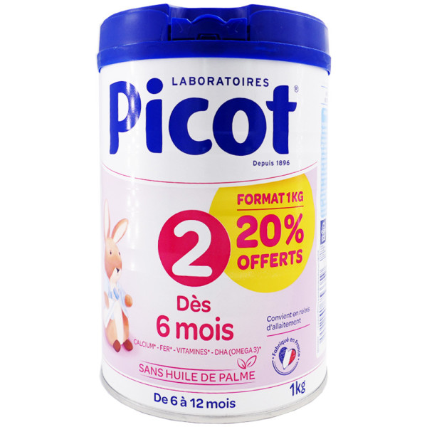 PICOT LAIT INFANTILE 2EME AGE 1KG