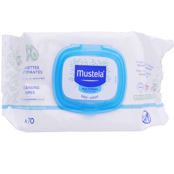 MUSTELA LINGETTES NETTOYANTES X70 BIO