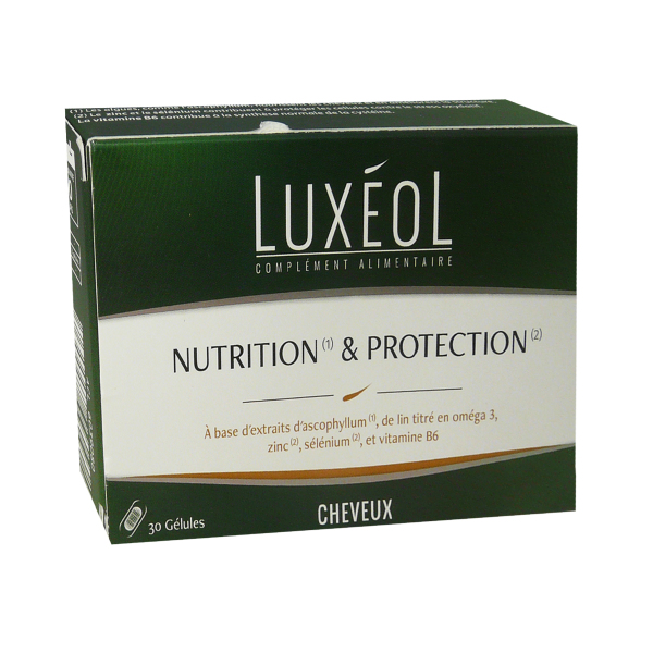 LUXEOL CHEVEUX NUTRITION & PROTECTION 30 GELULES