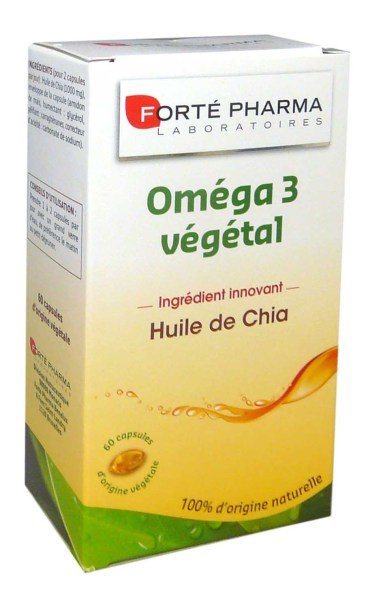 FORTE PHARMA OMEGA 3 VEGETAL 60 CAPSULES
