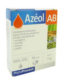 PILEJE AZEOL AB 30 CAPSULES