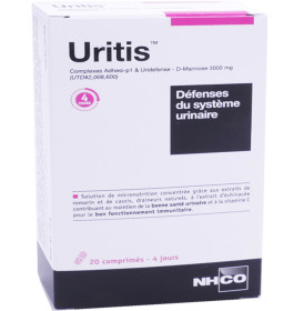 NHCO NUTRITION URITIS 20 COMPRIMES