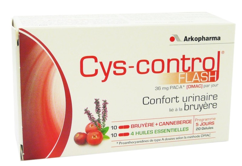 ARKOPHARMA CYS-CONTROL FLASH 20 GELULES