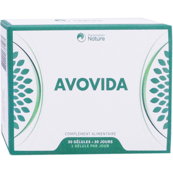 PRESCRIPTION NATURE AVOVIDA 30 GELULES