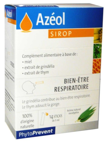 PHYTOPREVENT AZEOL SIROP 14 STICKS