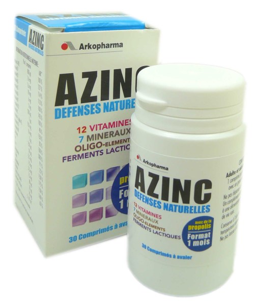 AZINC DEFENSES NATURELLES 30COMPRIMES