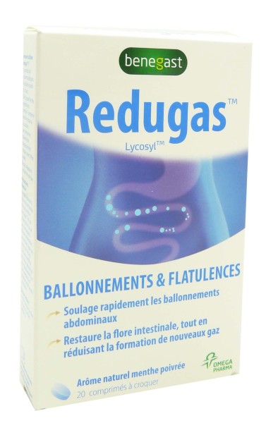 nsfp BENEGAST REDUGAS 20 COMPRIMES