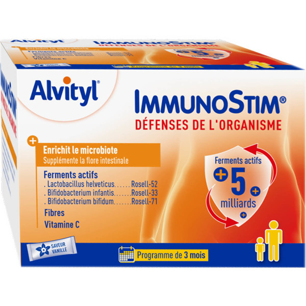 IMMUNOSTIM DEFENSES DE L'ORGANISME 30 STICKS
