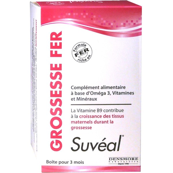 NSFP SUVEAL GROSSESSE FER 90 CAPSULES