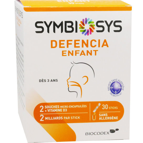 SYMBIOSYS DEFENCIA ENFANT DES 3 ANS 30 STICKS