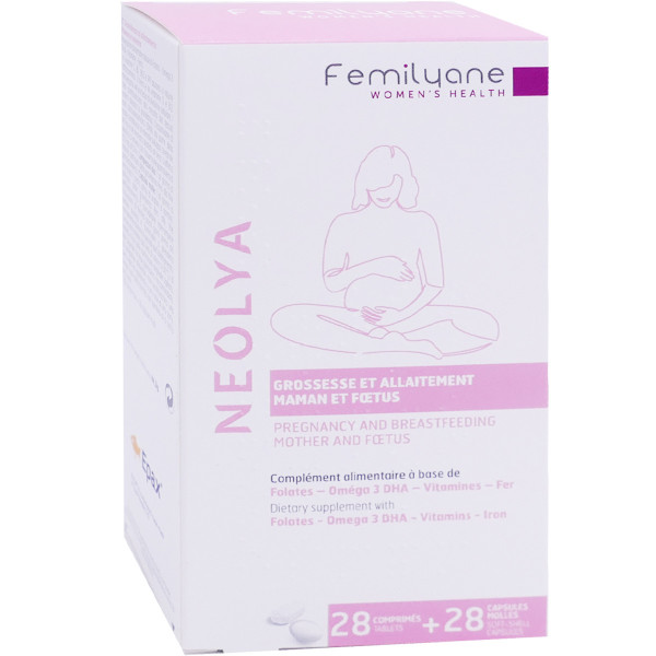 NEOLYA FEMILYANE GROSSESSE 28 COMPRIMES + 28 CAPSULES