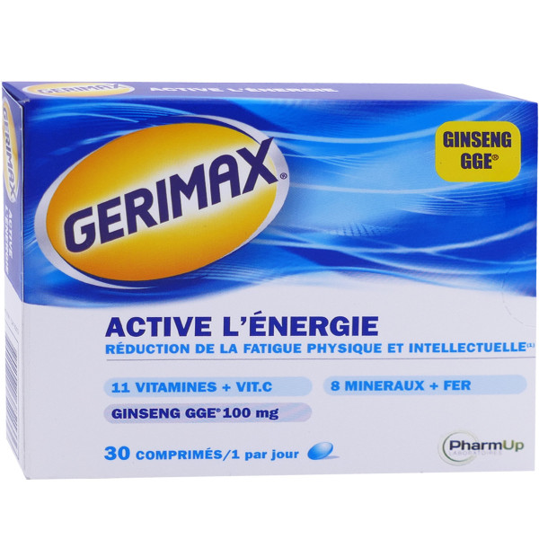GERIMAX ACTIVE ENERGIE 30 COMPRIMES