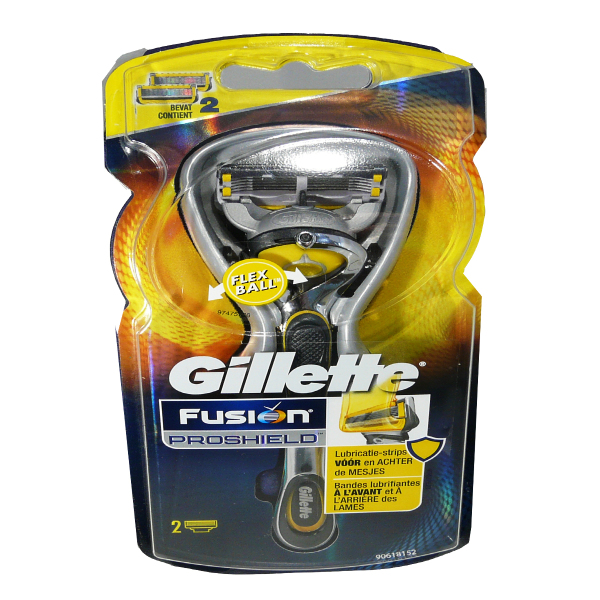 GILETTE FUSION PROSHIELD 2 LAMES