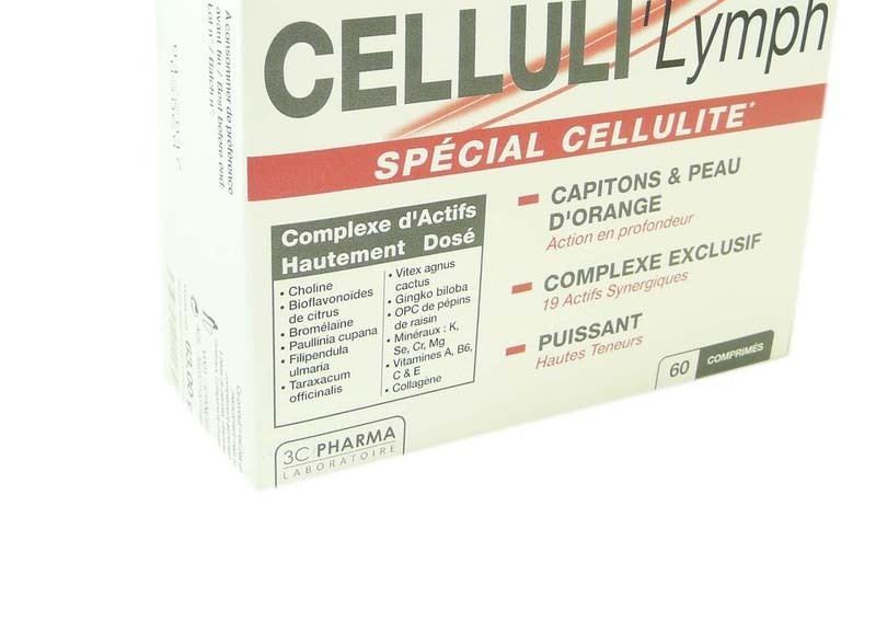 CELLULI LYMPH ANTI CELLULITE 60 COMPRIMES