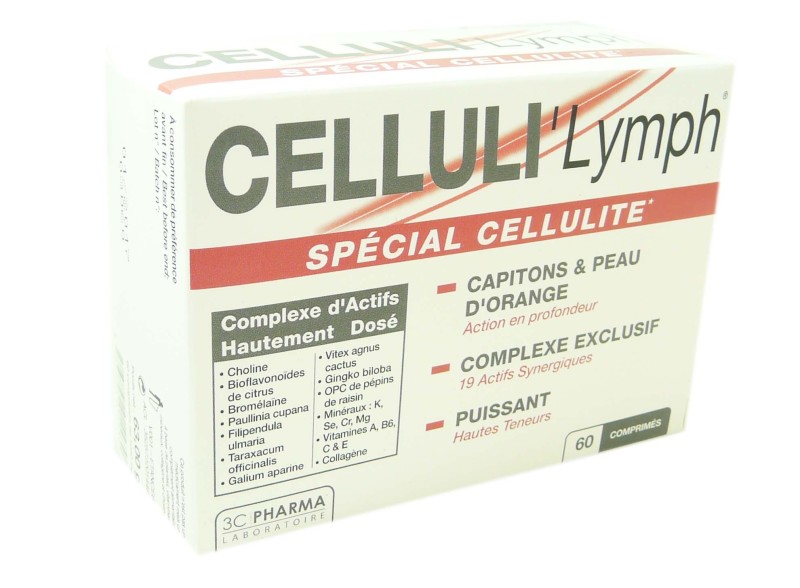 CELLULI LYMPH ANTI CELLULITE 60 COMPRIMES
