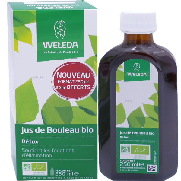 nsfp WELEDA JUS DE BOULEAU BIO DETOX 250 ML