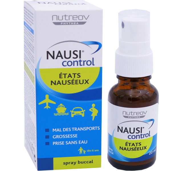 NUTREOV NAUSI CONTROL SPRAY BUCCAL 20 ML ETATS NAUSEEUX