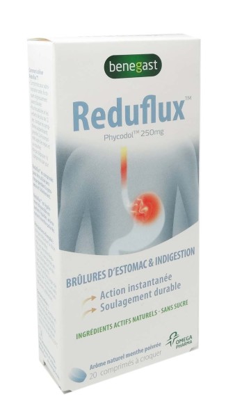 nsfp BENEGAST REDUFLUX 20 COMPRIMES