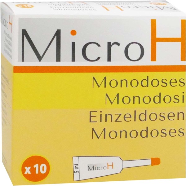 MICRO H MONODOSES HEMORROIDES X 10