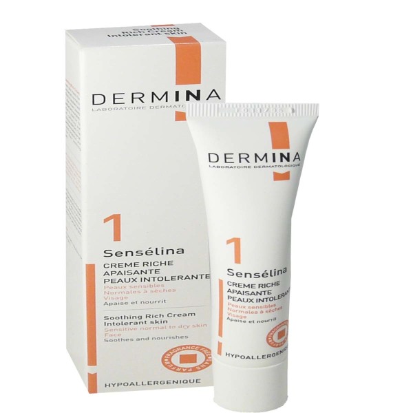 DERMINA SENSELINA CREME RICHE APAISANTE PEAUX INTOLERANTES 40 ml