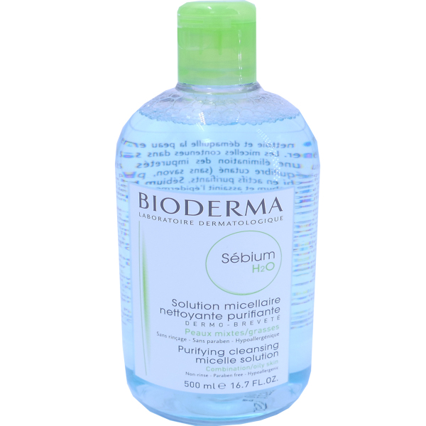BIODERMA SEBIUM H2O 500ML 6 MX/CDE